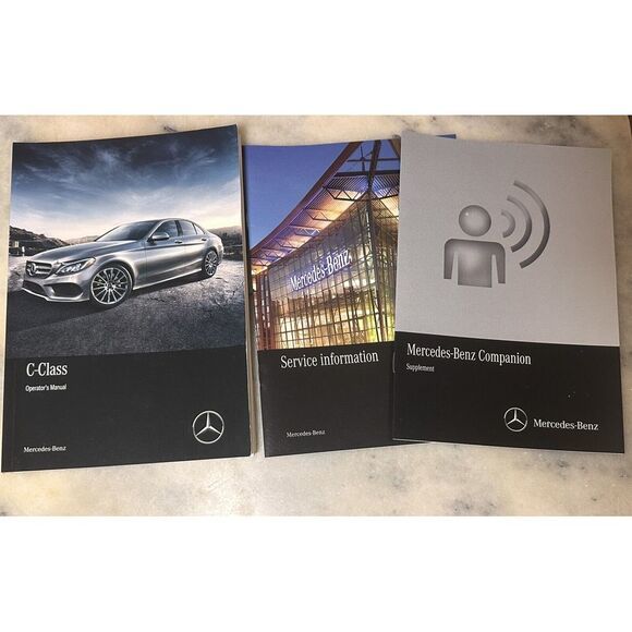 Other | Mercedesbenz Oem 218 C Class Owners Manual Complete Set 7 Piece ...